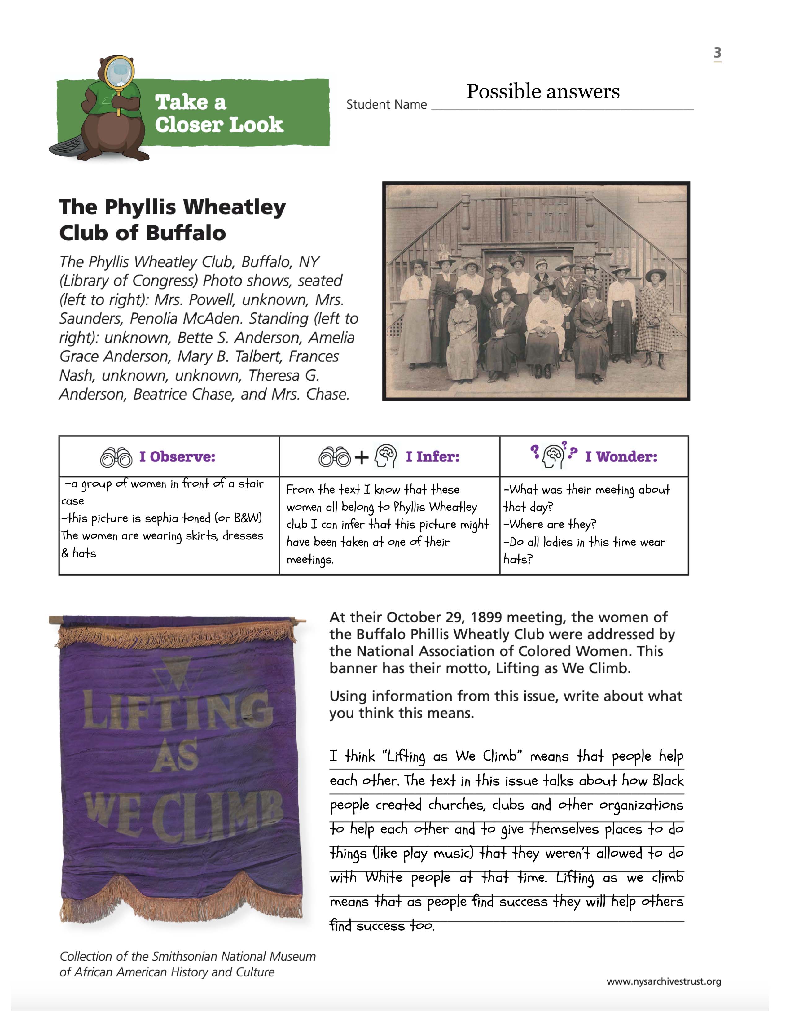 Teaching Resources :: Consider The Source Online